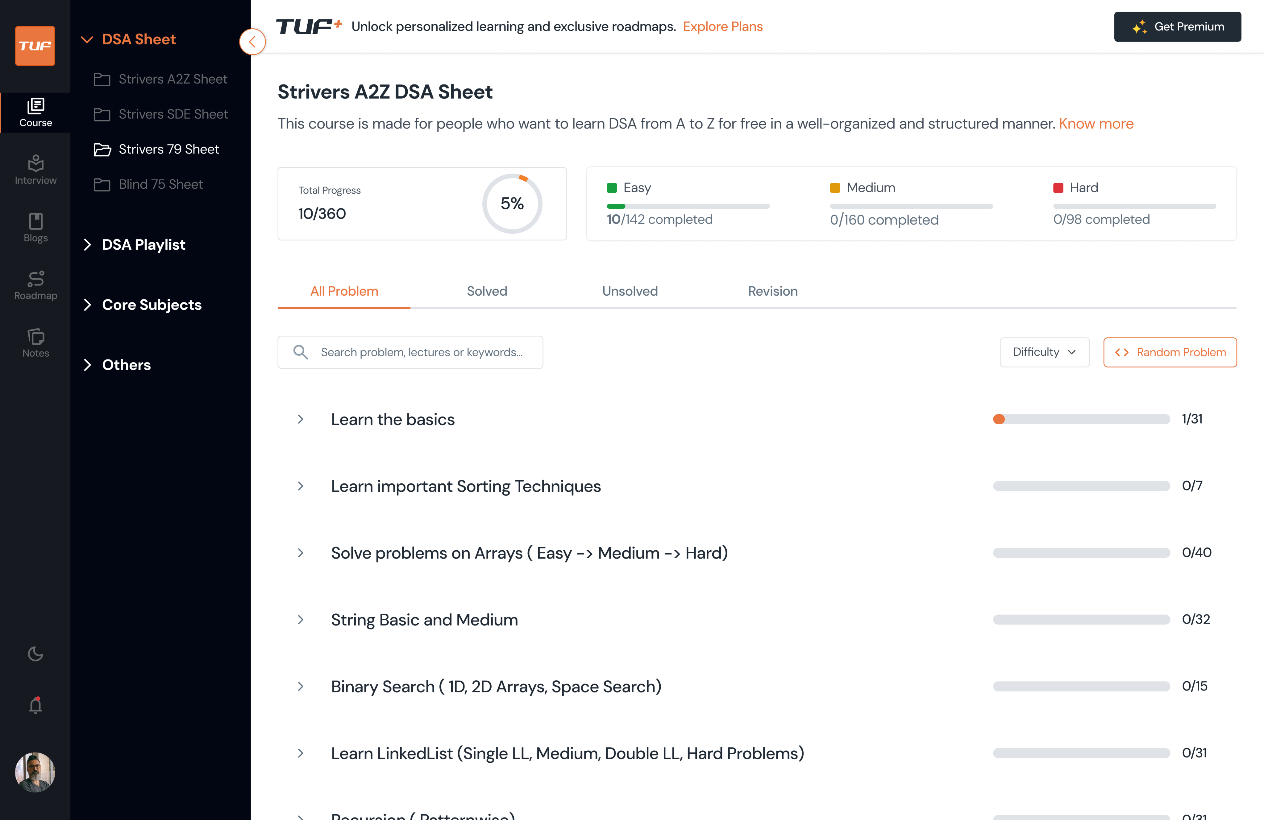 takeuforward - Best Coding Tutorials for Free